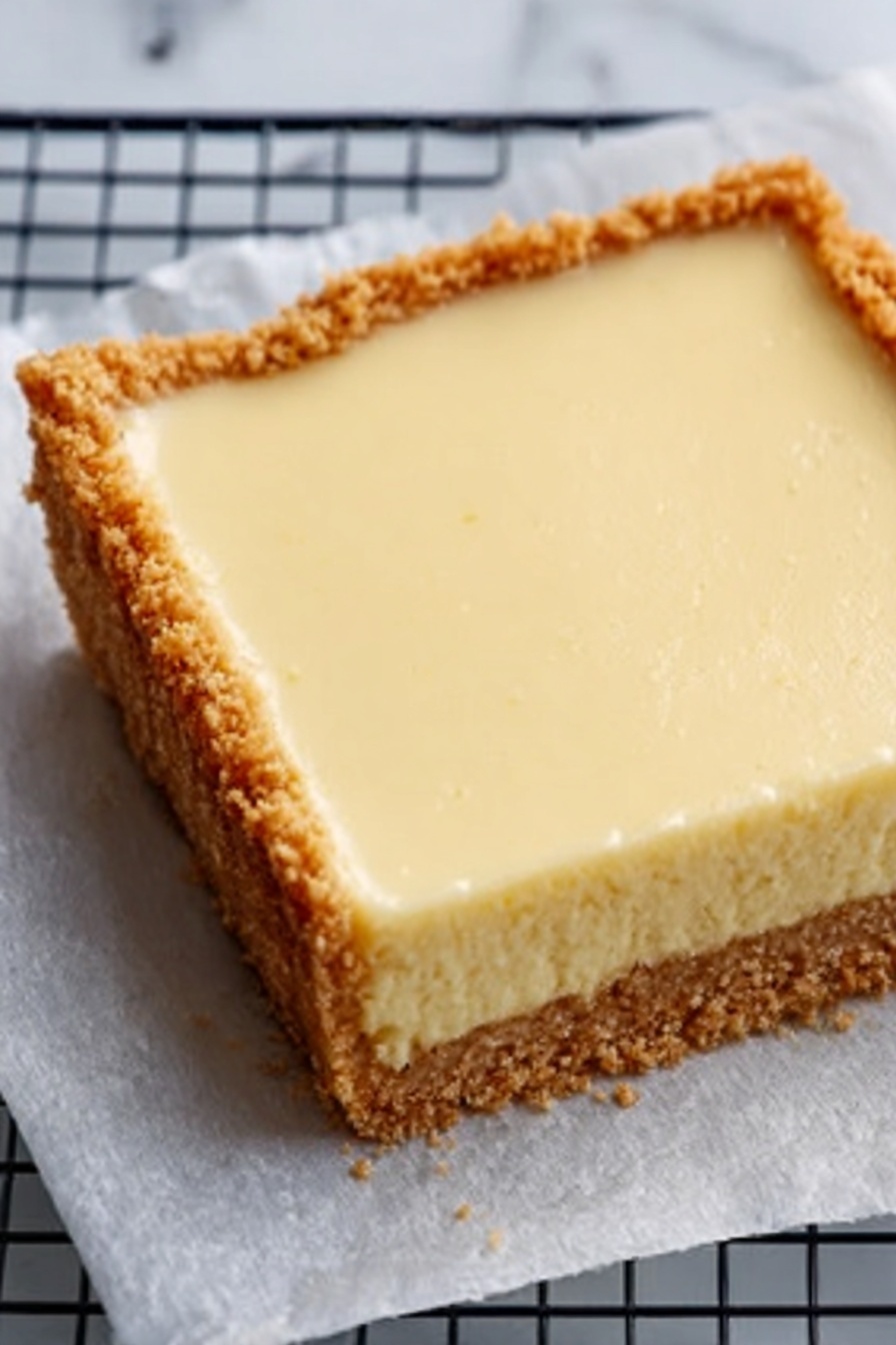 Creamy Lemon Squares Recipe – Bright, Zesty Lemon Dessert