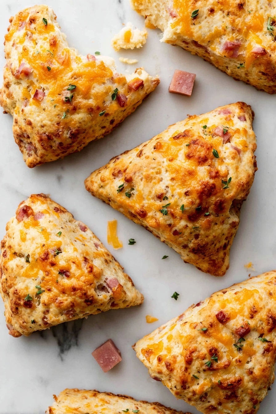 Ham and Cheese Scones Recipe: Irresistibly Flaky & Savory