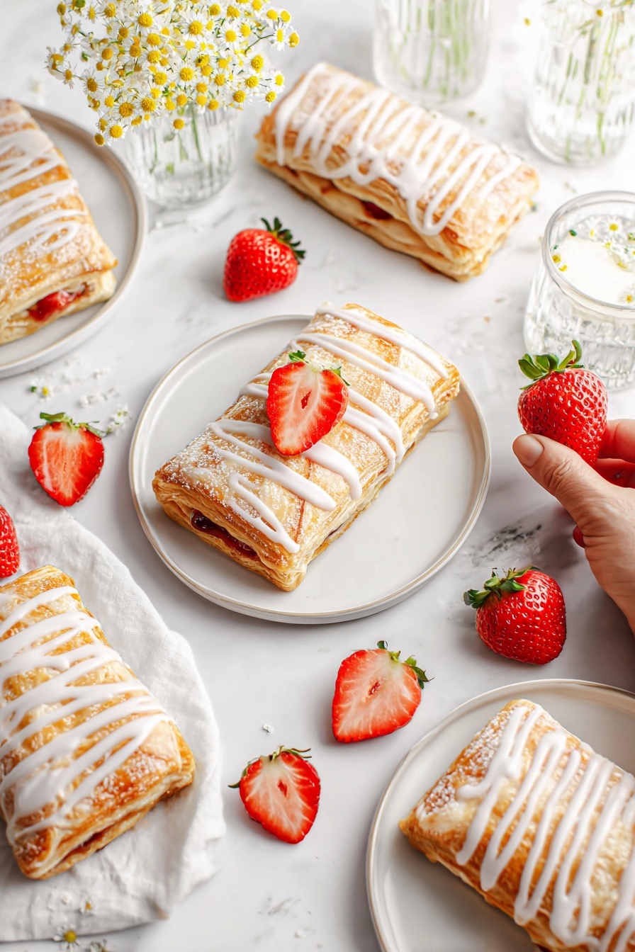 Homemade Strawberry Toaster Strudel: Irresistible Breakfast Delight